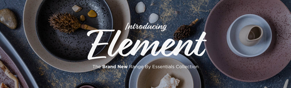 Essentials Collection | Element Crockery Range | Reward Hospitality