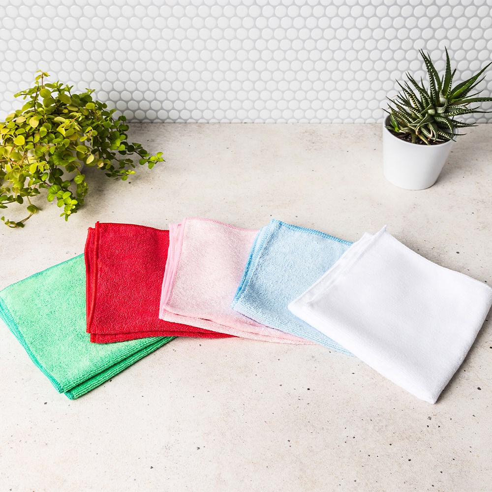 Microfibre Cloth Green 400mm Kleaning Essentials - 2269150 | Reward ...