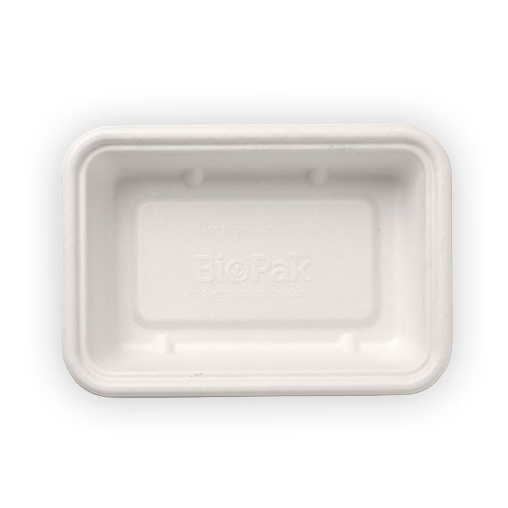 BioCane Takeaway Container Rectangle White 180x124x42mm 500ml - 3445701 ...