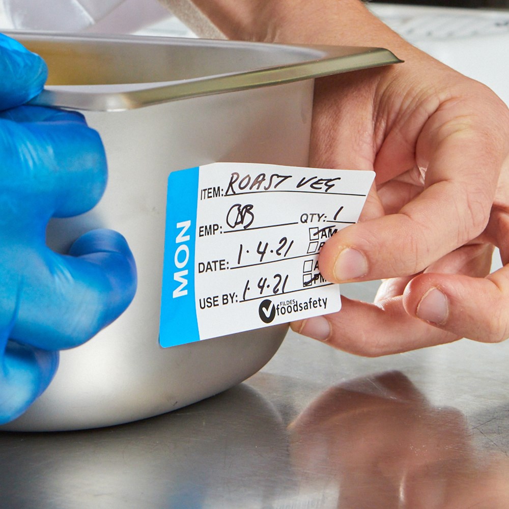 Label Prep Removable 49x75mm Monday - 3444076 | Reward Hospitality