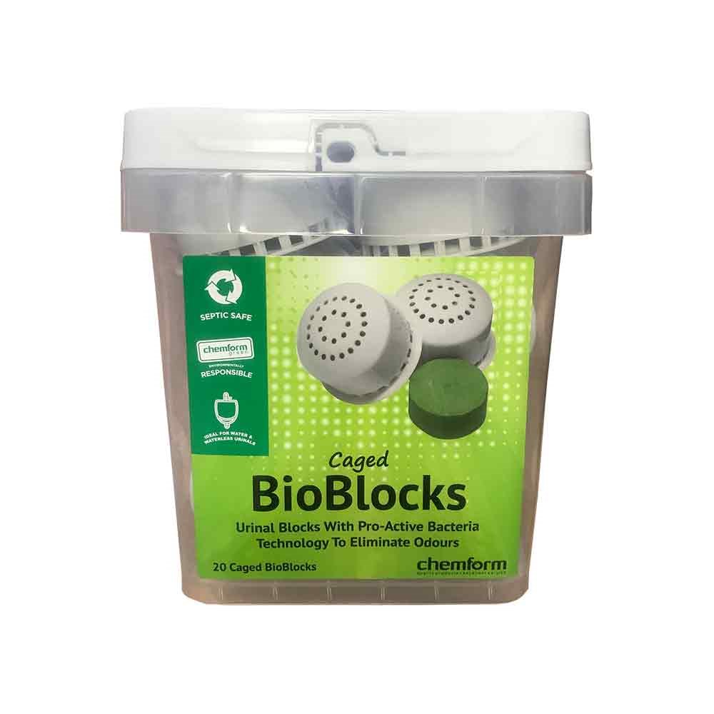 Bioblock Caged Urinal Blocks - ZZ252518 | Reward Hospitality