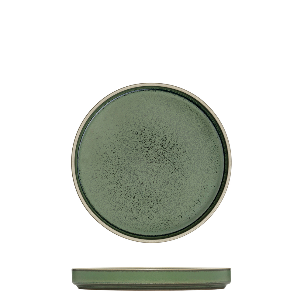 Mod Round Plate Smokey Basil 160mm - 1076369 | Reward Hospitality