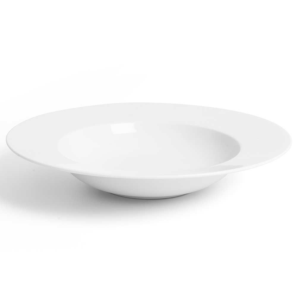 Serenity Deep Plate White 235mm - 1177528 | Reward Hospitality