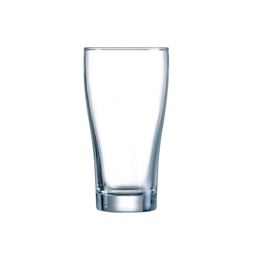 Conical Beer Glass 285ml Certified Nucleated - 1542195 | Reward Hospitality