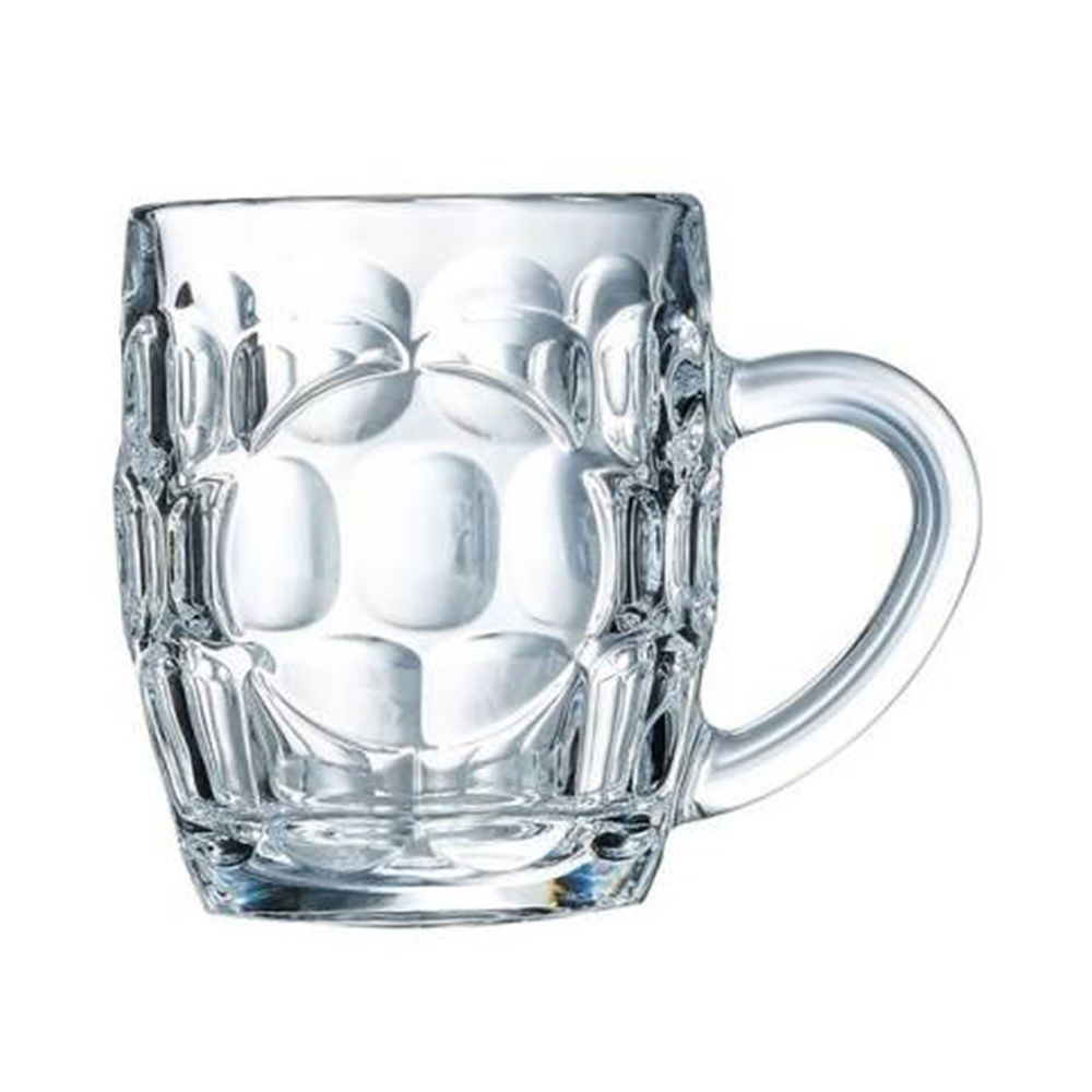 Britannia 285ml Glass Dimpled Beer Mugs | Reward Hospitality