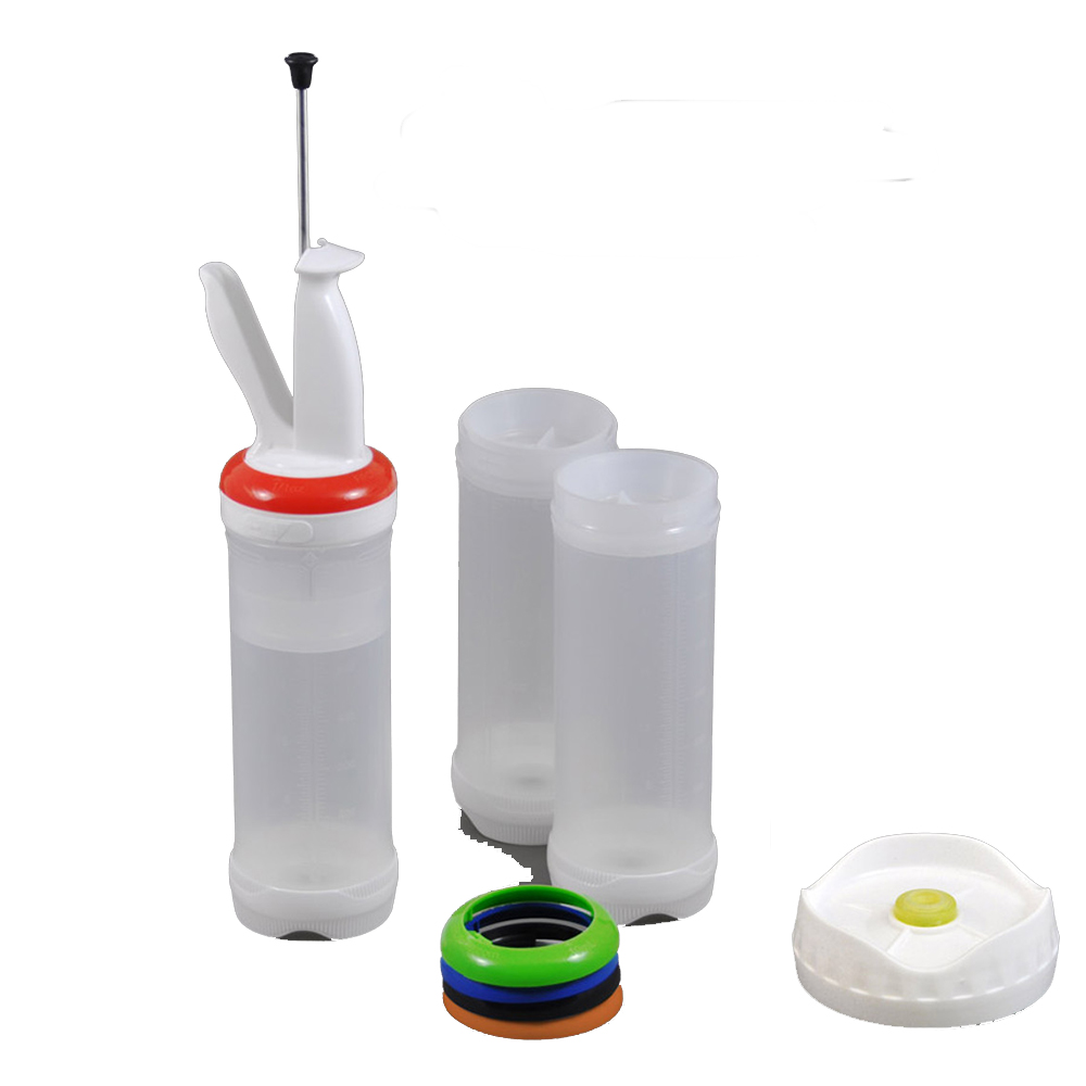 Portion Pal Kit & 1-Valve Yellow Cap 24oz 709ml FIFO Innovations ...