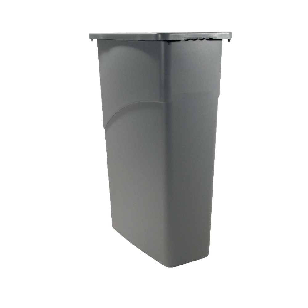 Garbage Bin 87L Grey 500x280x760mm Kleaning Essentials - 2206480 ...