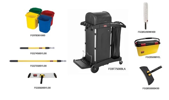 HEALTHCARE JANITOR KIT - 2230080 | Reward Hospitality