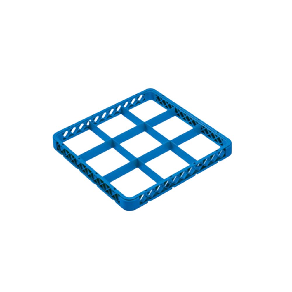 Glass Rack Extender 9 Compartment Blue 500x500x45mm Pro.equip - 2251562 ...
