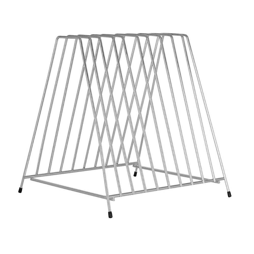 10 Slot Cutting Board Rack Chrome - 2616165 | Reward Hospitality
