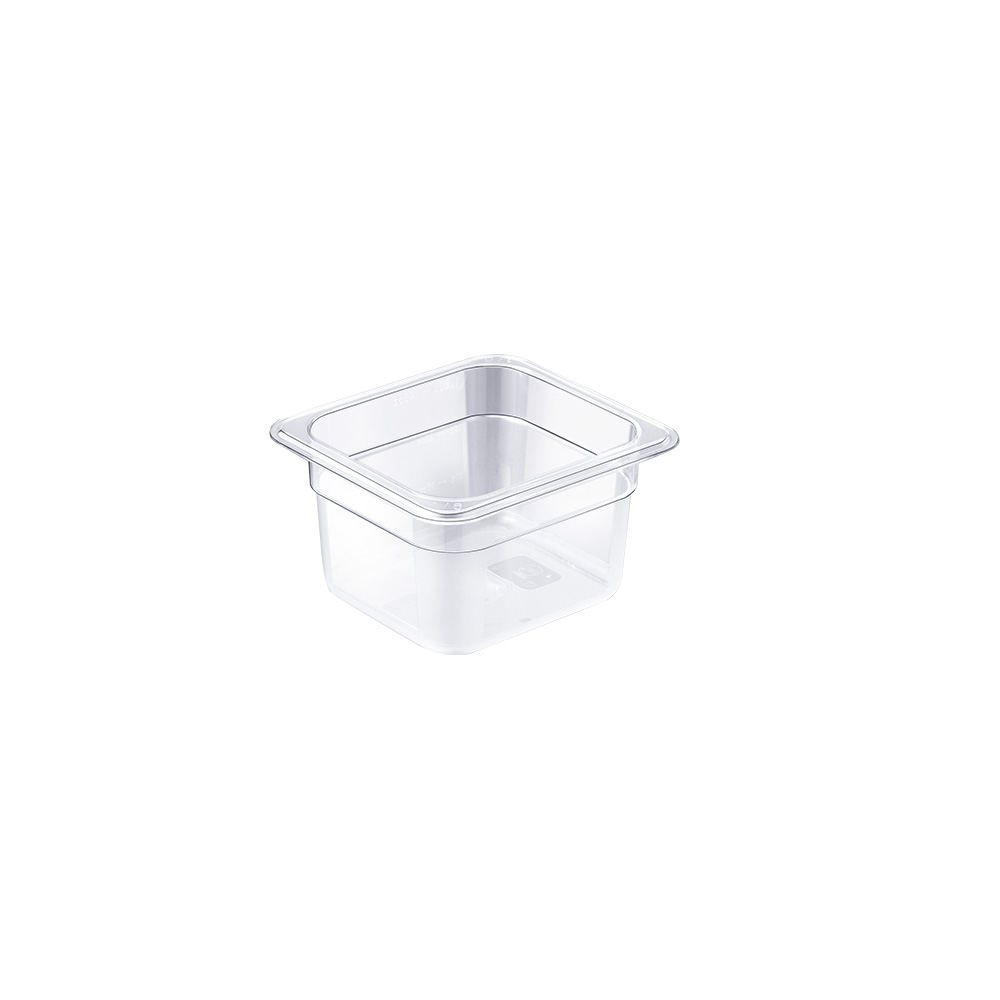 Culinary Polycarbonate Insert Pan 100mm 1/6 Pro.cooker | Reward Hospitality