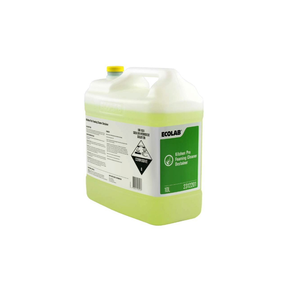 Kitchen Pro Foaming Cleaner Chlorinated Detergent 10L Ecolab | Reward ...