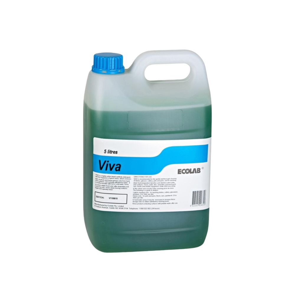 Viva Dishwash Detergent 2L Ecolab | Reward Hospitality