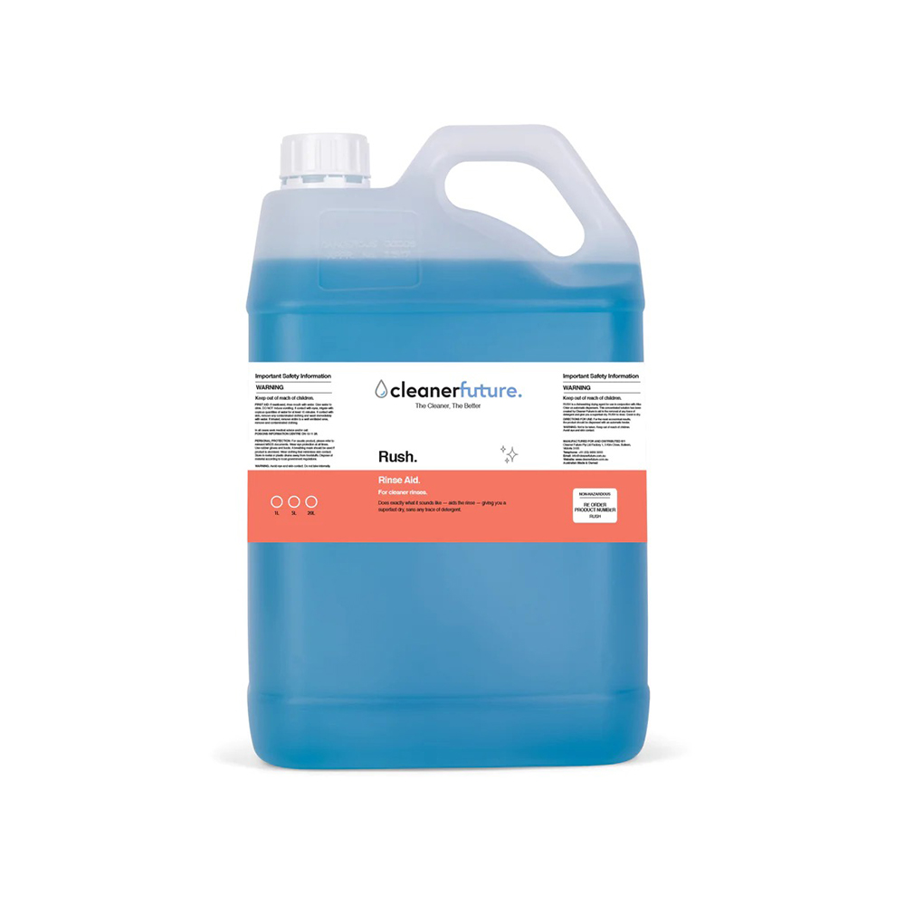 Rush Machine Rinse Aid 5L - 3036601 | Reward Hospitality