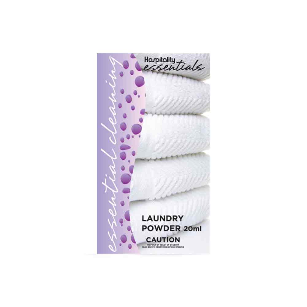 Essentials Laundry Powder Sachet 20g - 3055240 | Reward Hospitality