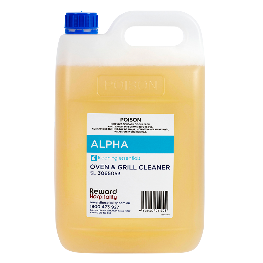 Alpha Oven & Grill Cleaner 5L - 3065053 | Reward Hospitality