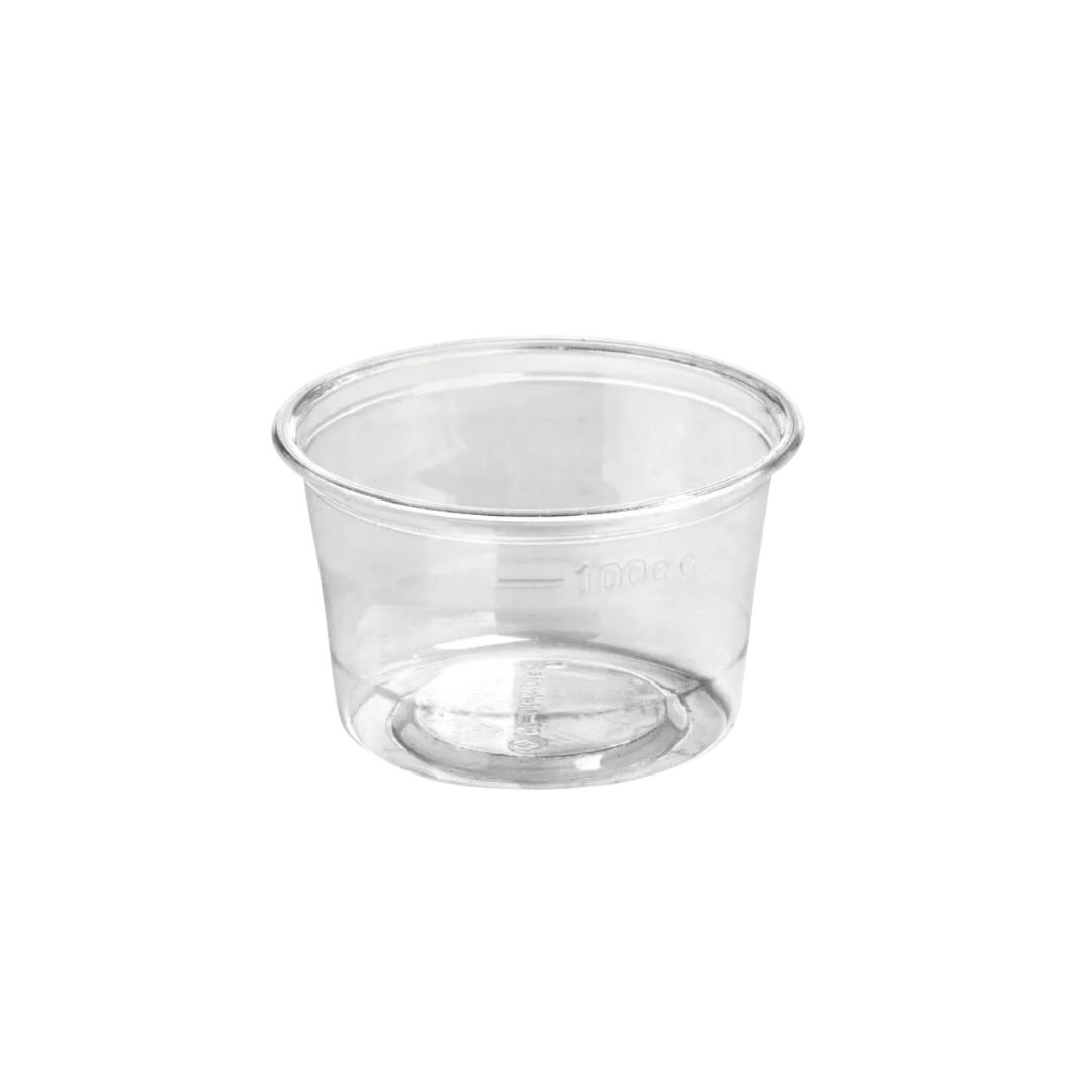 BioCup Sauce Cup Clear 140ml BioPaK | Reward Hospitality