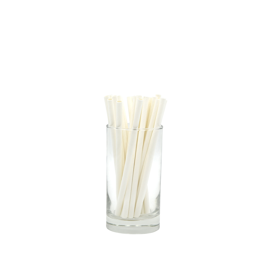 Paper Cocktail Straw White 135mm Earth Essentials - 3456006 | Reward ...