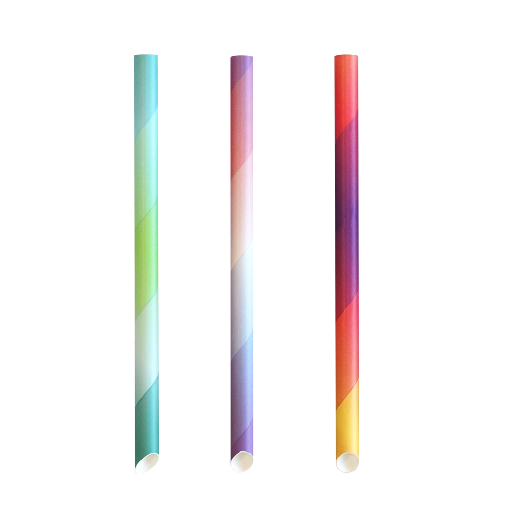 Paper Straw Bubble Tea Mixed Colour Bulk Box - 3456306 | Reward Hospitality