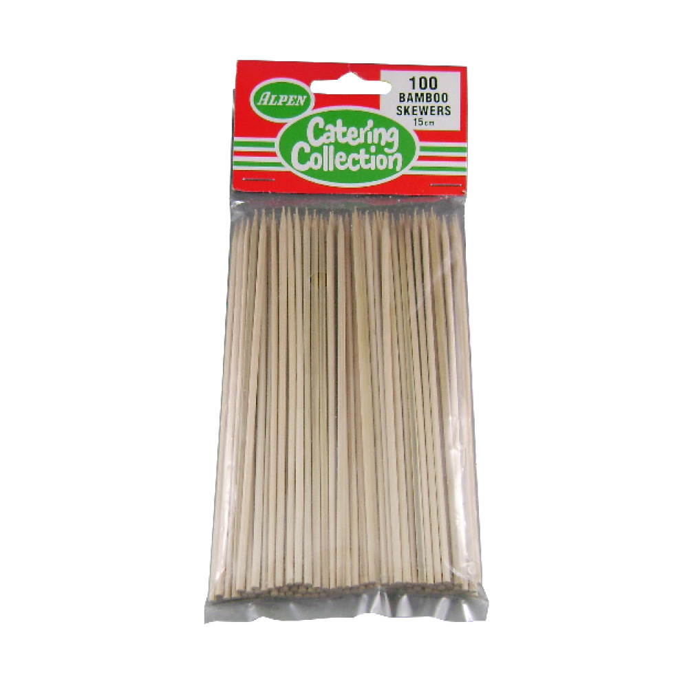 Bamboo Skewer Natural 150mm - 3460216 | Reward Hospitality
