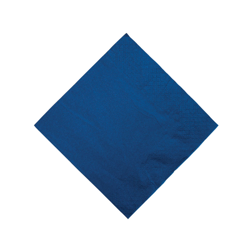 2 Ply Paper Lunch Napkins Dark Blue 300mm by Essentials Collection ...