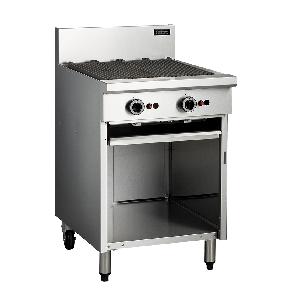 Cobra Chargrill Cooktop With Cabinet Stand Gas 600mm CB6 - 4011017 ...