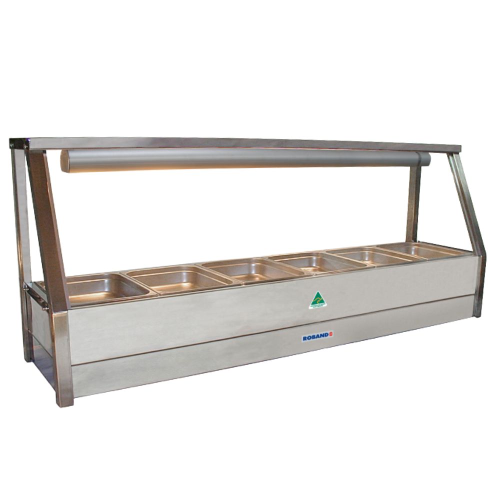 Roband Hot Food Bar Straight 1665x420x675xx Including Pans E16 ...