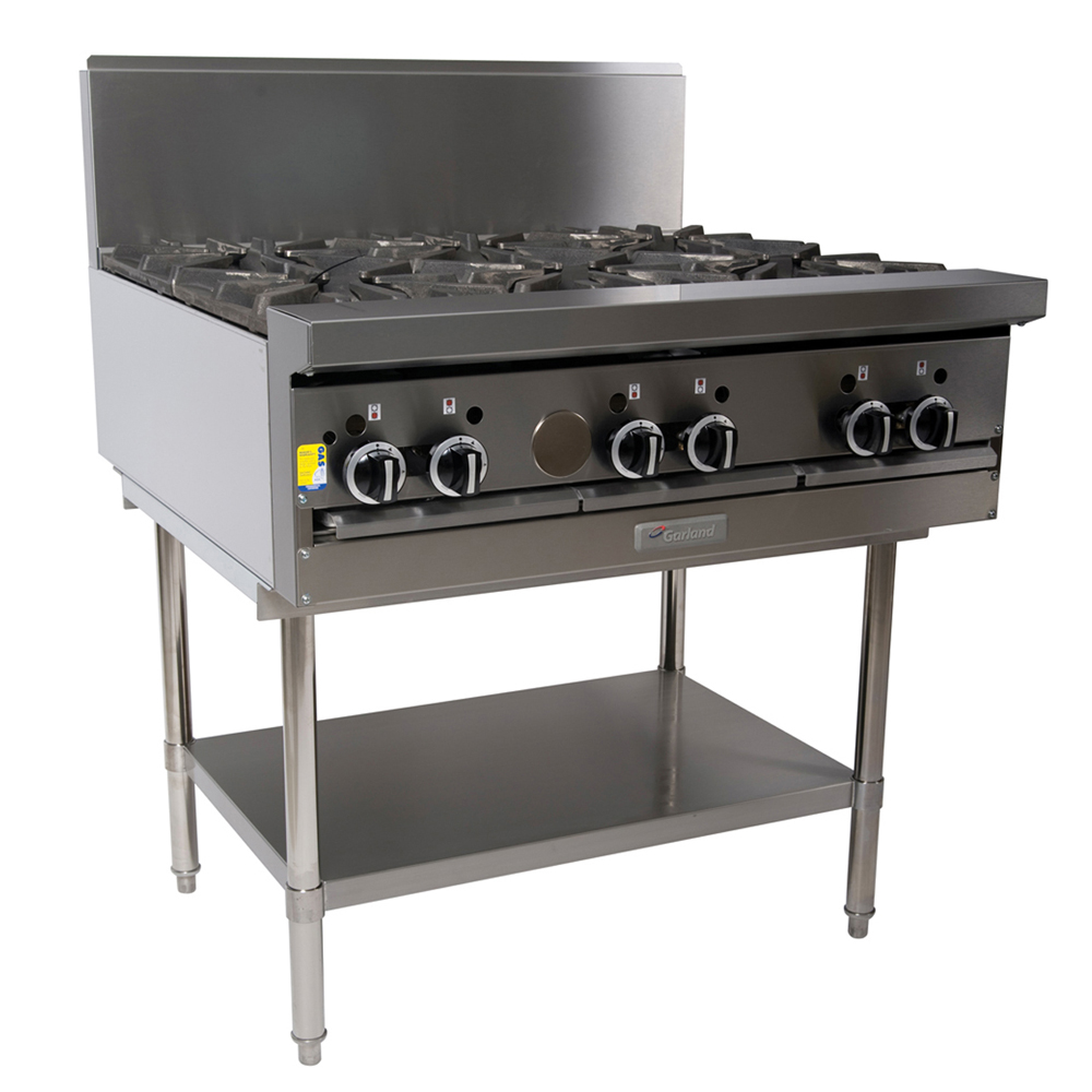 Garland 6 Burner Gas Cooktop GF36-6T NG Modular - 4057141 | Reward ...