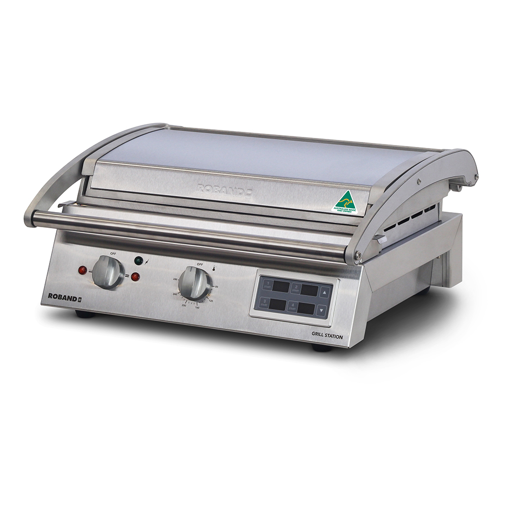 Roband Grill Station Smooth Plate 15A 8 Slice GSA815SE - 4078026 ...