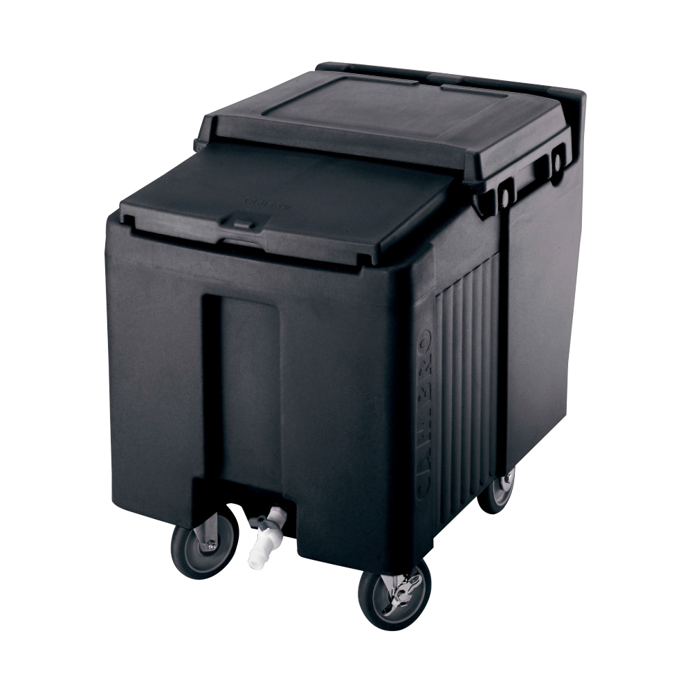 Slidinglid Ice Caddy Black 57kg - 4443000 | Reward Hospitality