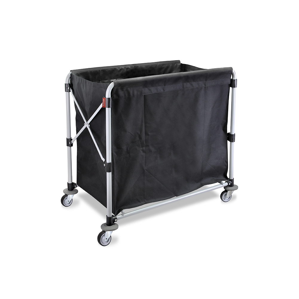 Wagen Linen Trolley X Folding Single with Bag 300Ltr 953x612x864mm ...