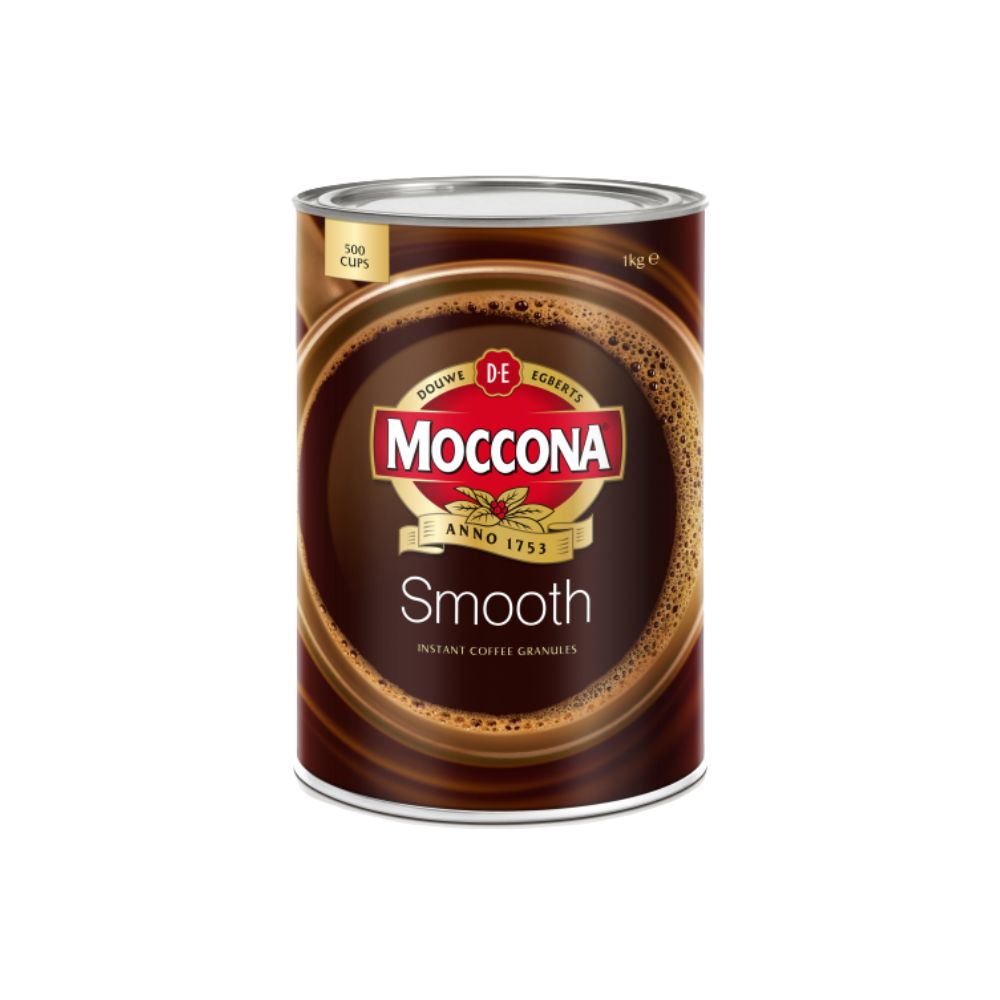 Coffee Smooth Granules 1Kg Moccona - 5012027 | Reward Hospitality