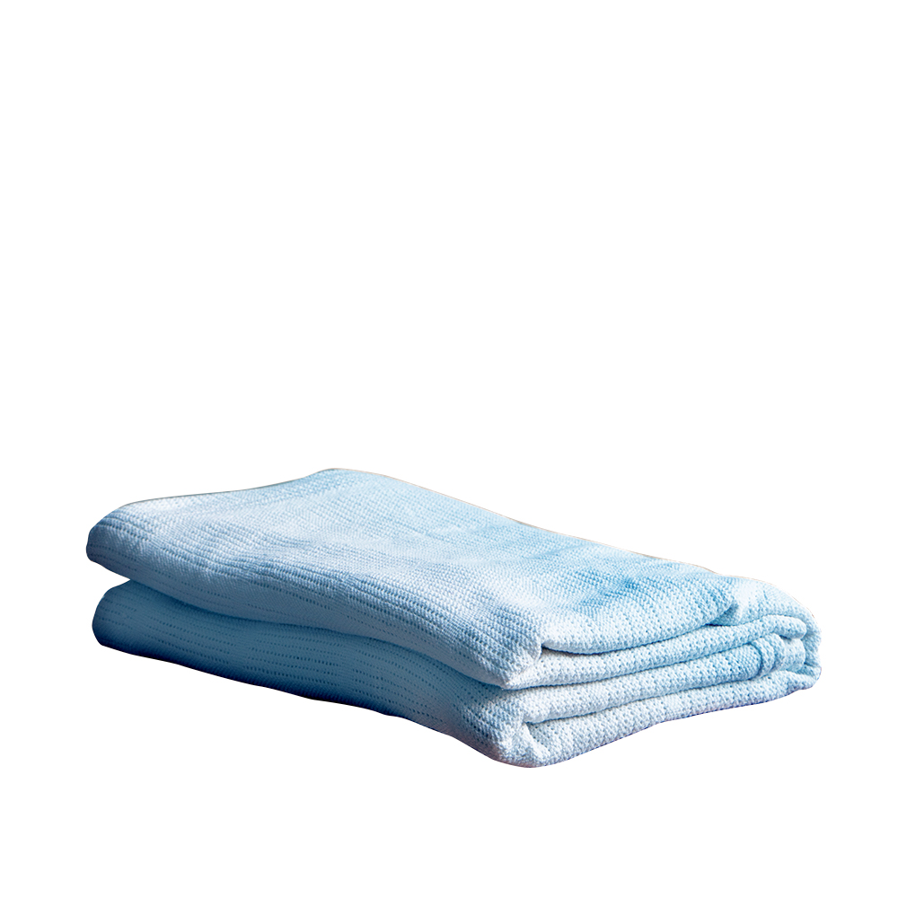 Cellular Blanket Blue Single Choyer - 5212047 | Reward Hospitality
