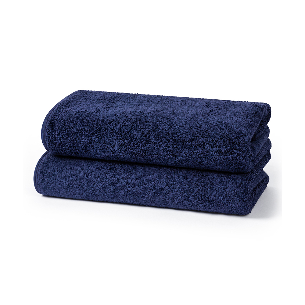 Essential Bath Towel Navy Blue 1400mm - 5284015 | Reward Hospitality