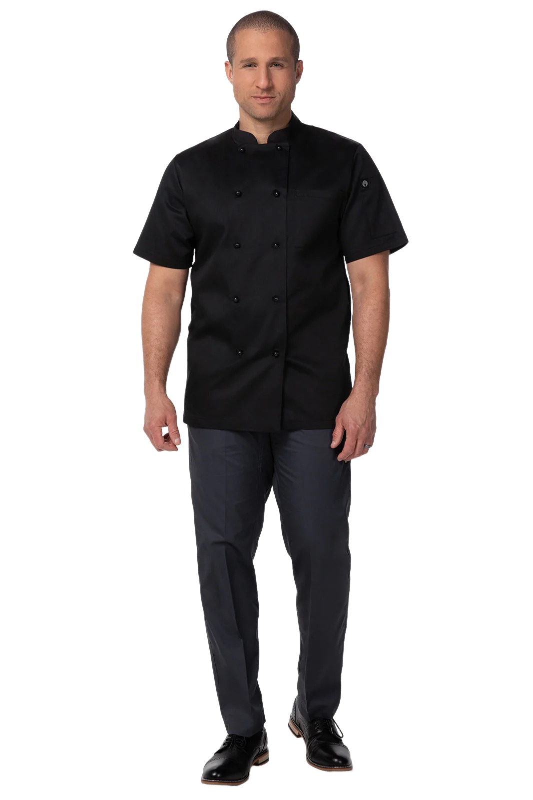 Canberra Basic Chef Jacket Black XS Chef Works | Reward Hospitality