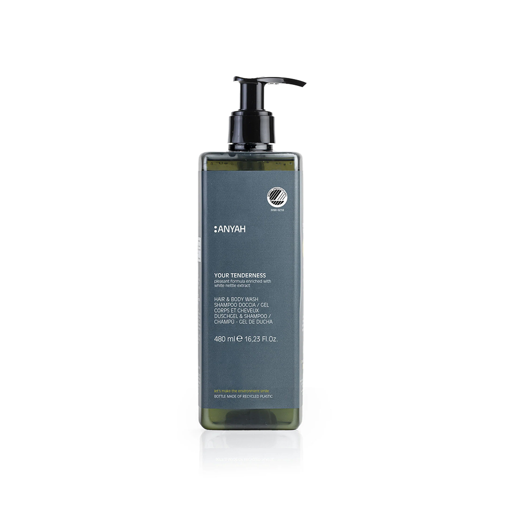 Anyah Hair & Body Gel Pump Bottle 480ml GFL Cosmetics - 5645405 ...