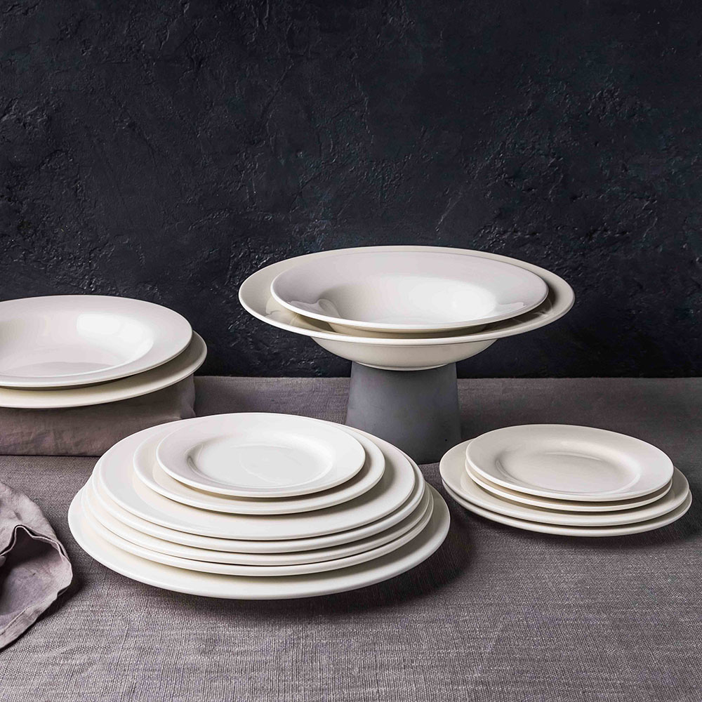 Echelon Wide Rim Plates | Reward Hospitality