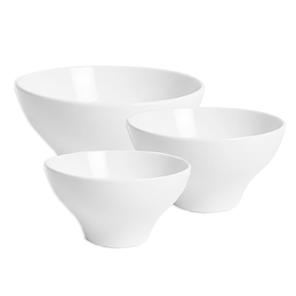Serenity Bowls In White - ZF100663 | Reward Hospitality