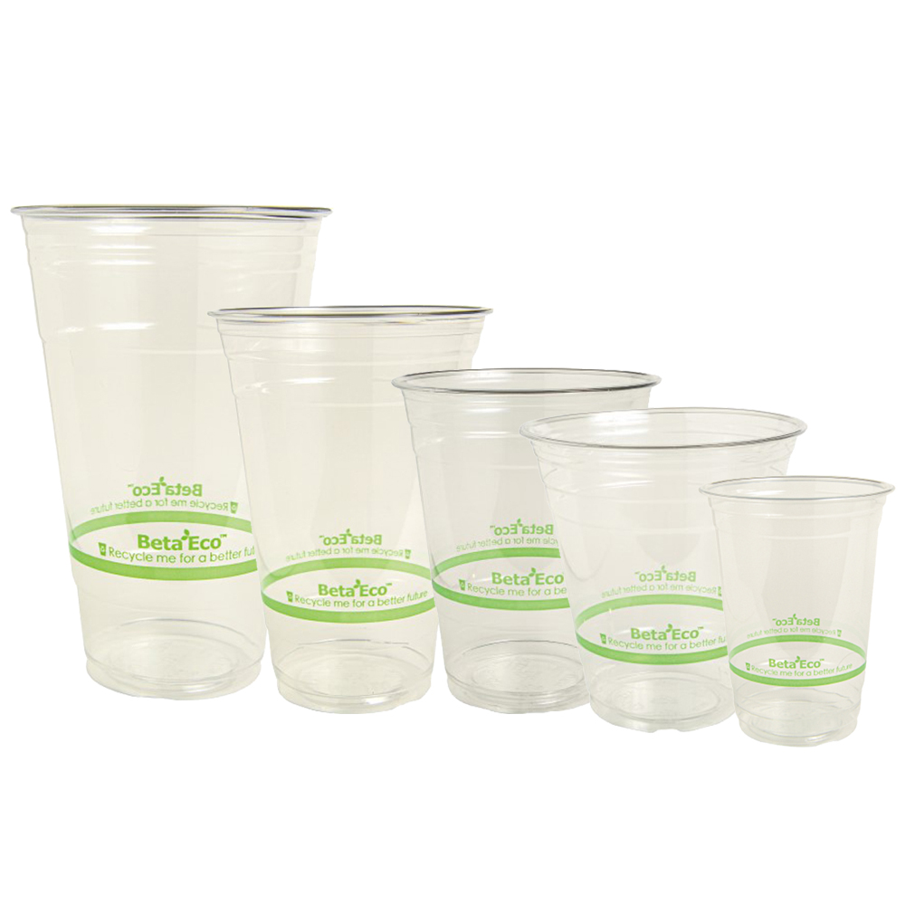 RPET Cup Green Line 24oz 700ml | Reward Hospitality