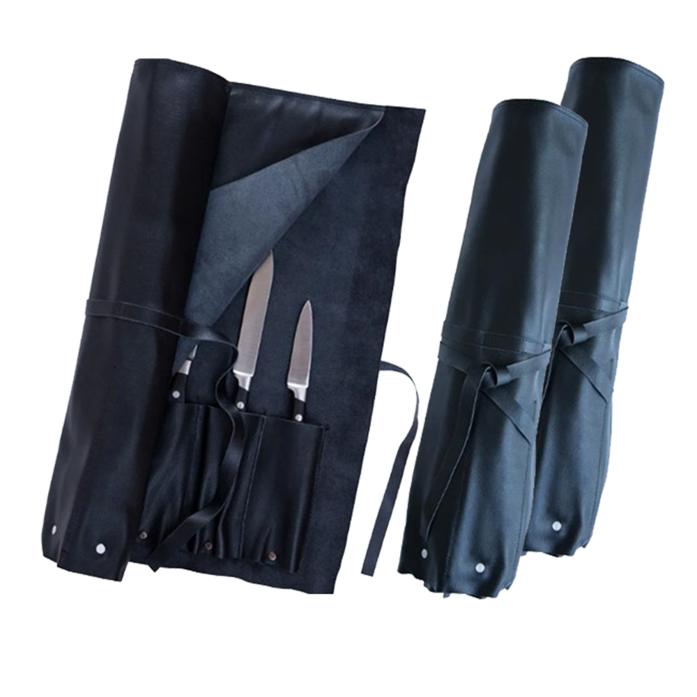 Knife Wrap 10 Pockets Black | Reward Hospitality