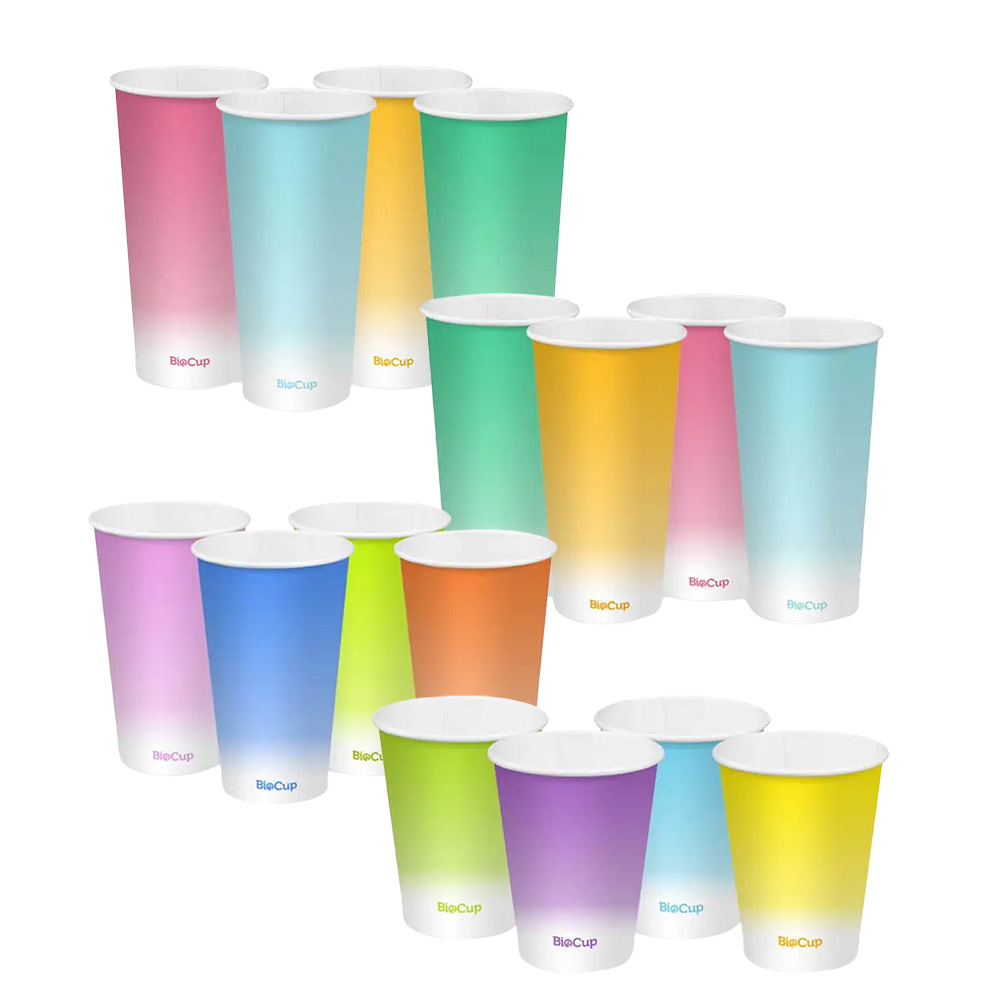 BioCup Cold Cups Assorted Colour Biopak | Reward Hospitality