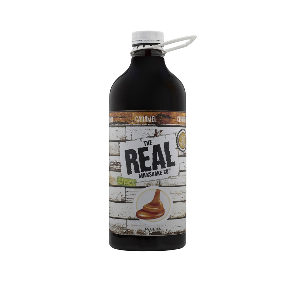 REAL SYRUP CARAMEL 1.5LT MILKSHAKE FLAVOUR (6) - ZZ2612221 | Reward ...