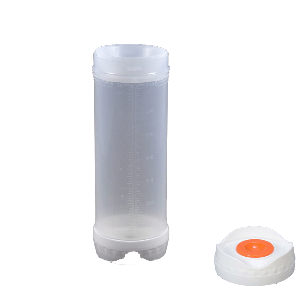 Portion Pal Bottle & 1-Valve Orange Cap 709ml 24oz | Reward Hospitality
