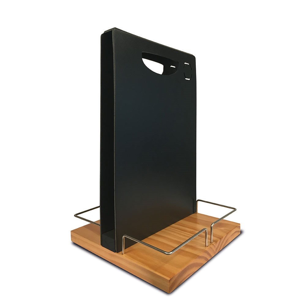 Wooden Menu Holder Table Caddy & Black Board 223x203x350mm - 1848114 ...