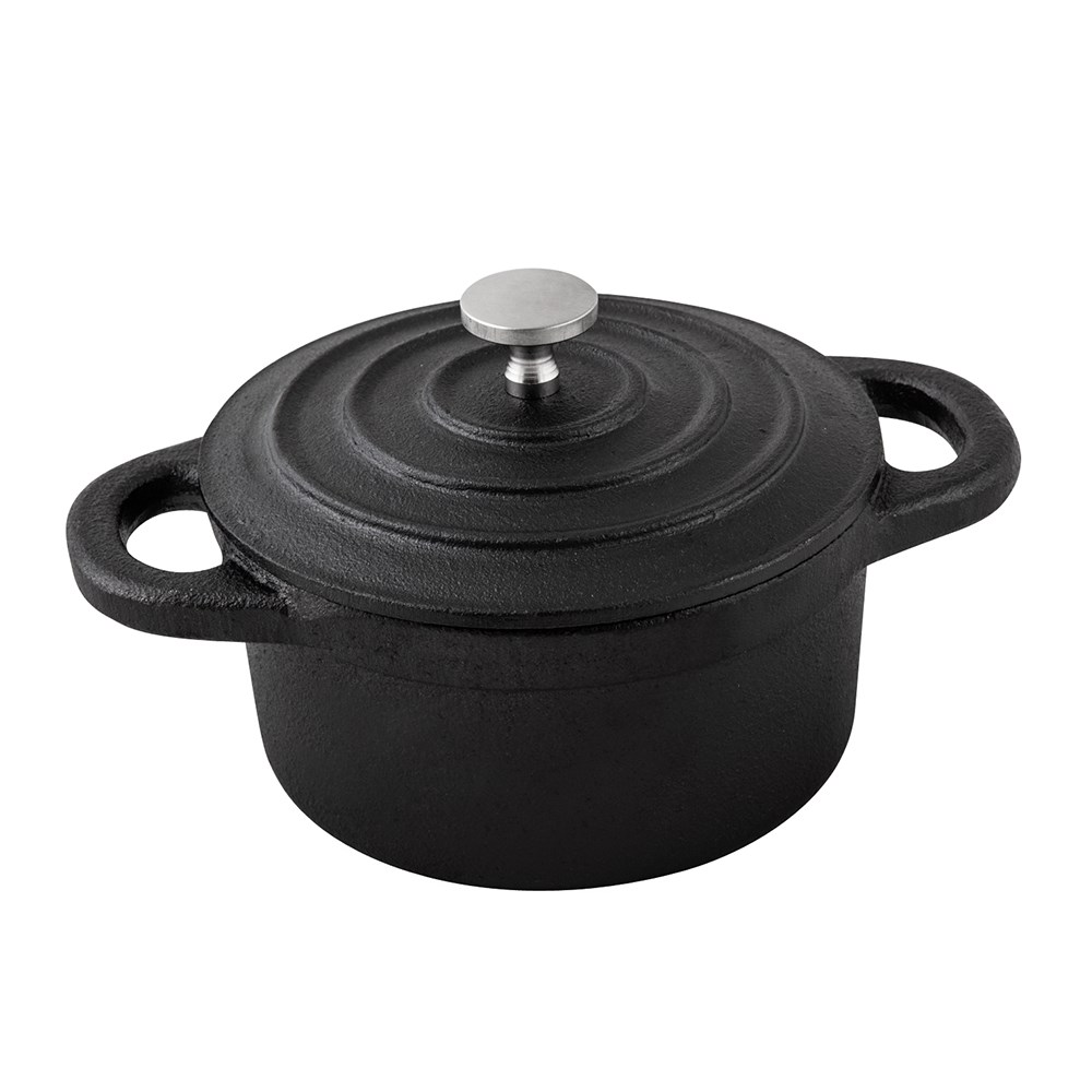MINI ROUND CASSEROLE 100X50MM CAST IRON - 2416107 | Reward Hospitality