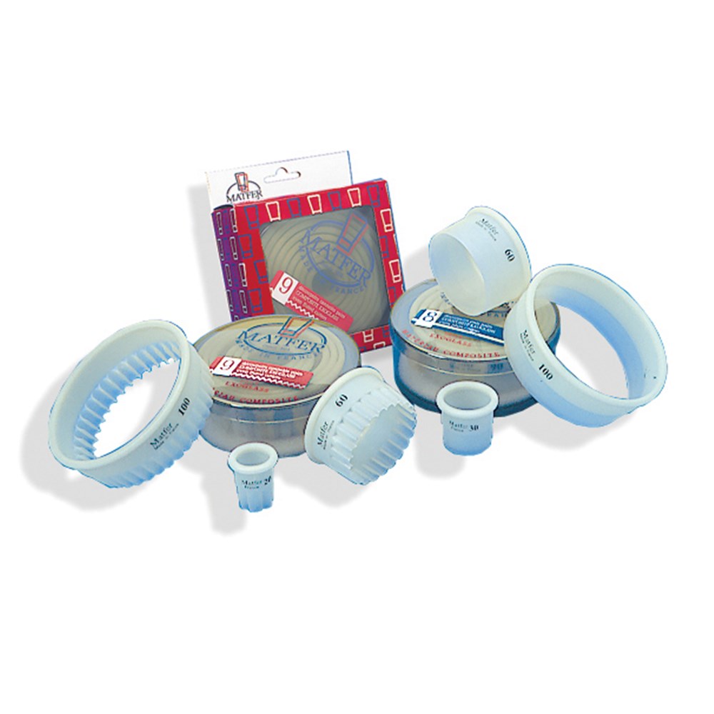 CUTTER SET ROUND FLUTED 7 PCE MATFER EXOGLASS - 2614033 | Reward ...