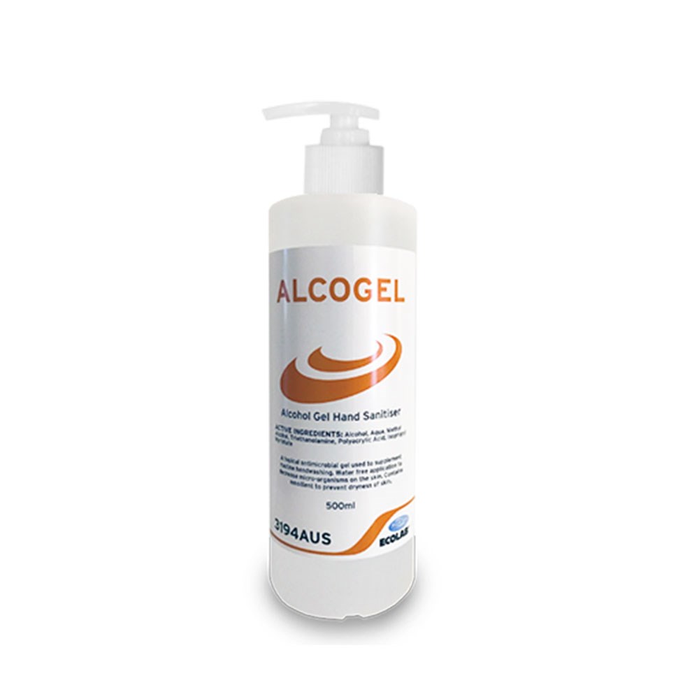 HAND SANITISER 500ML ALCOGEL (6) - 3072101 | Reward Hospitality