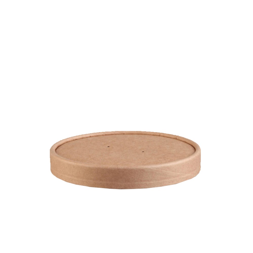 Round Food Container Lid Kraft Brown Suits 770/946ml - 3423330 | Reward ...