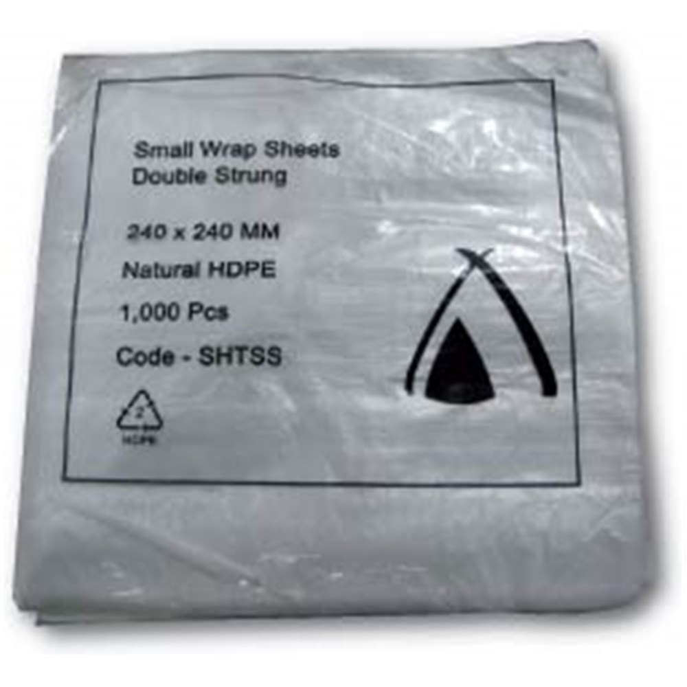 SLAP SHEET LARGE HDPE 400MM X 660MM 500/PKT (10) - 3440375 | Reward ...