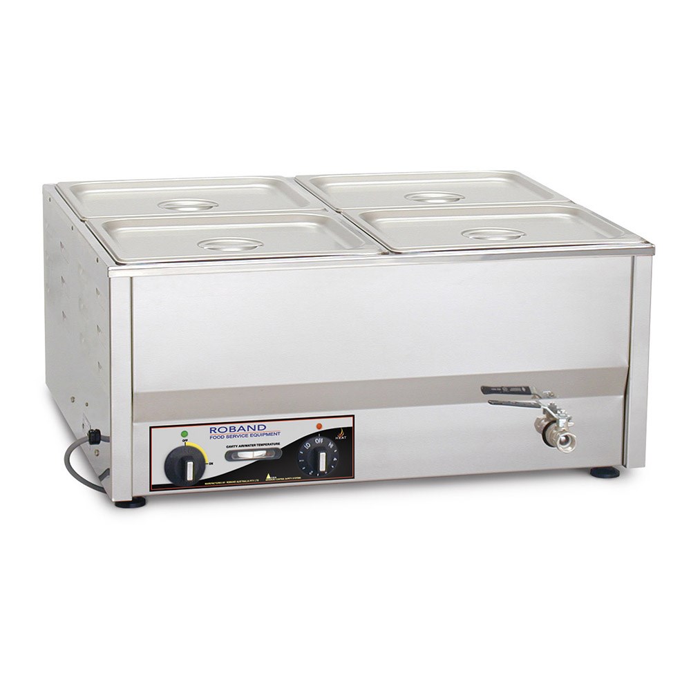 Bain Marie Countertop Bm4a 4X1/2 100Mm Pans - 4003100 | Reward Hospitality